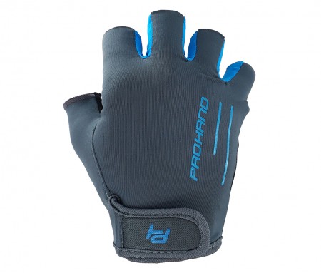 Luva Speed XD Dedo Curto Cinza e Azul